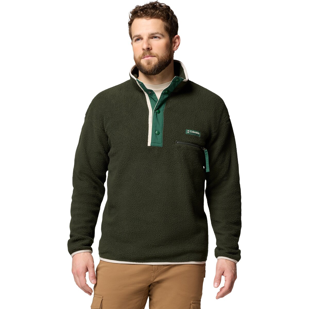 COLUMBIA HERREN PULLOVER HELVETIA™ II HALF SNAP FLEECE (2090891-367)